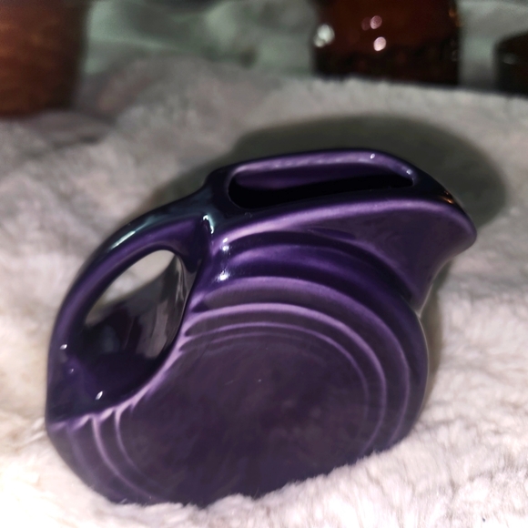 Fiestaware | Accents | Fiestaware Dark Purple Antique Pitcher | Poshmark